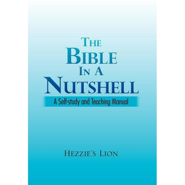 The Bible In A Nutshell (Hardcover) - Walmart.com