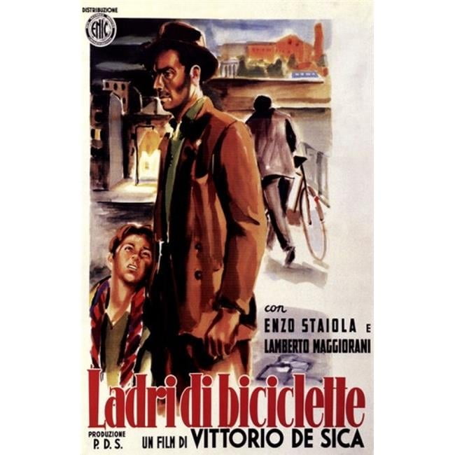The Bicycle Thief Movie Poster (11 x 17) - Walmart.com