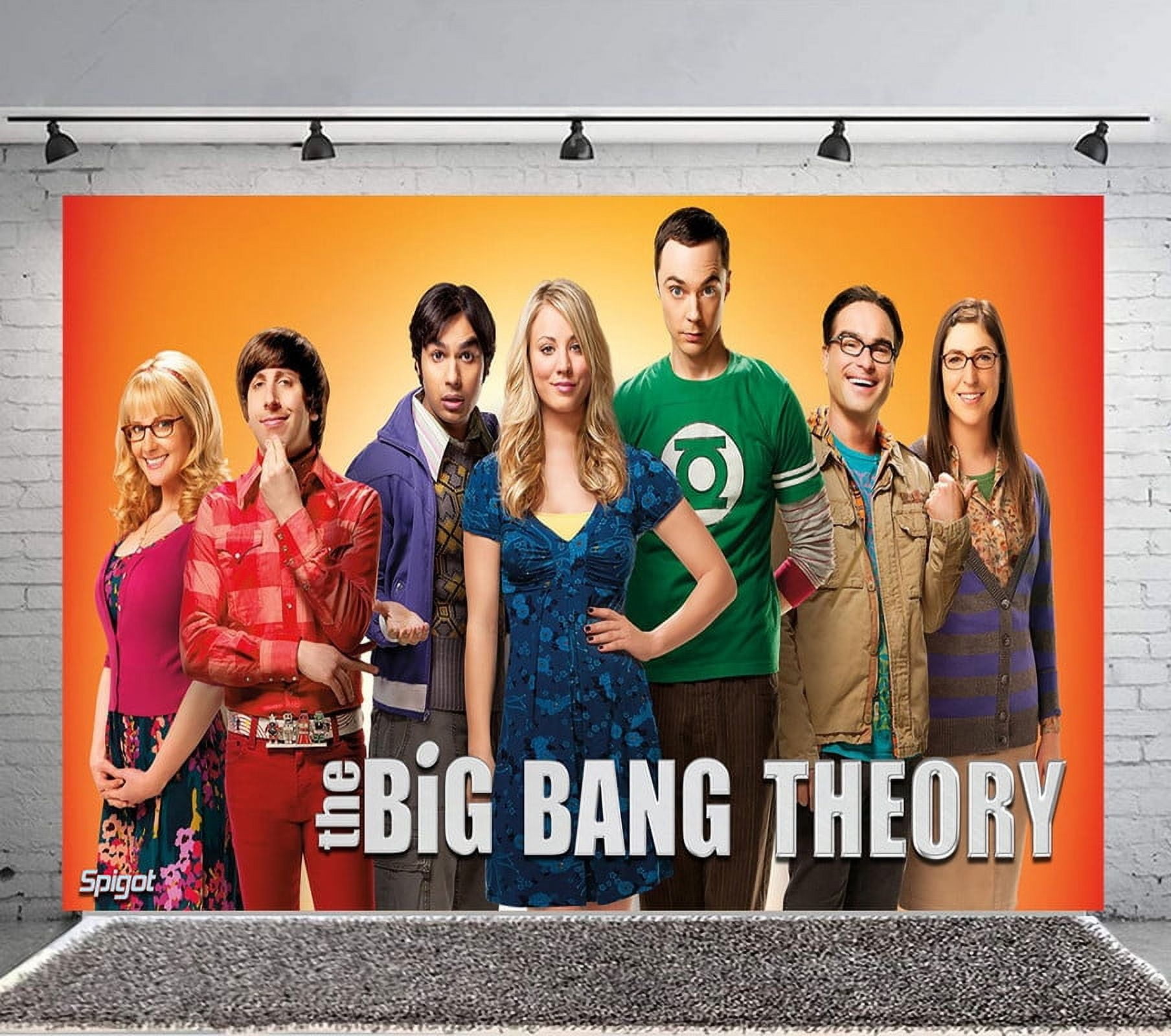 The Big Bang Theory Backdrop Banner Party Supplies Poster Movie Theme ...