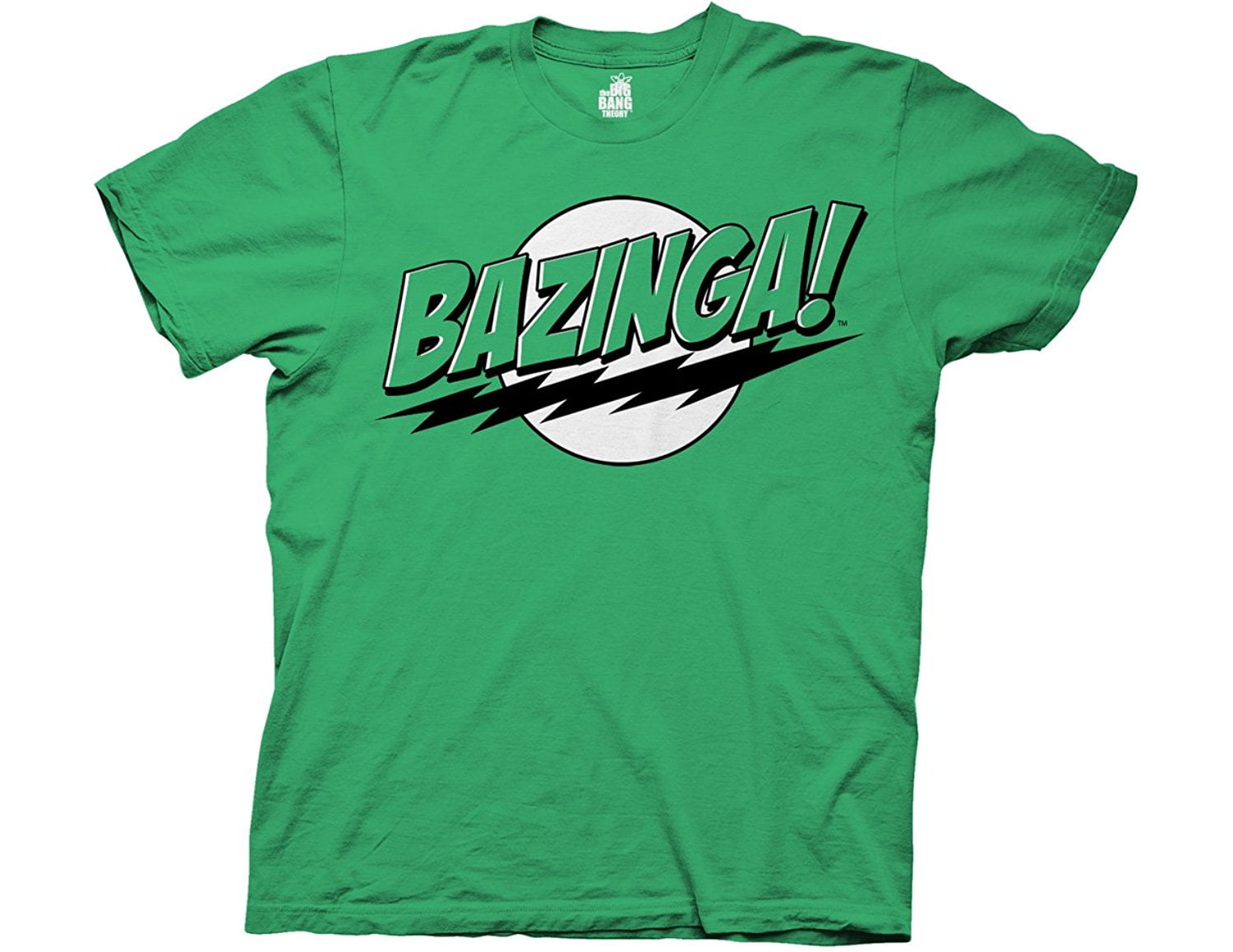 The Big Bang Theory Bazinga! Adult T-shirt - Walmart.com