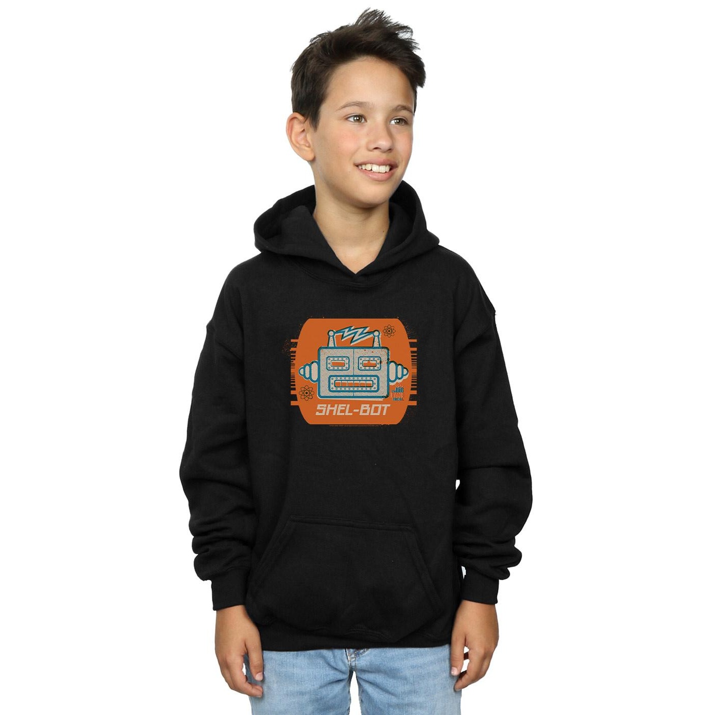 The Big Bang Theory Boys Shel-Bot Icon Hoodie - Walmart.com