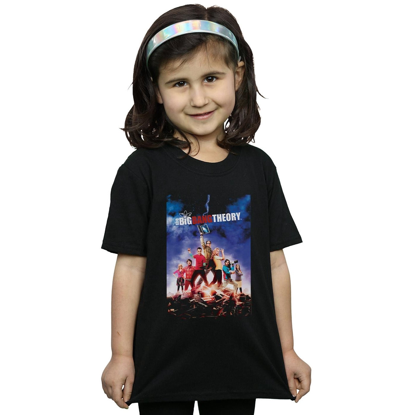 The Big Bang Theory Girls Character Poster Cotton T-Shirt - Walmart.com