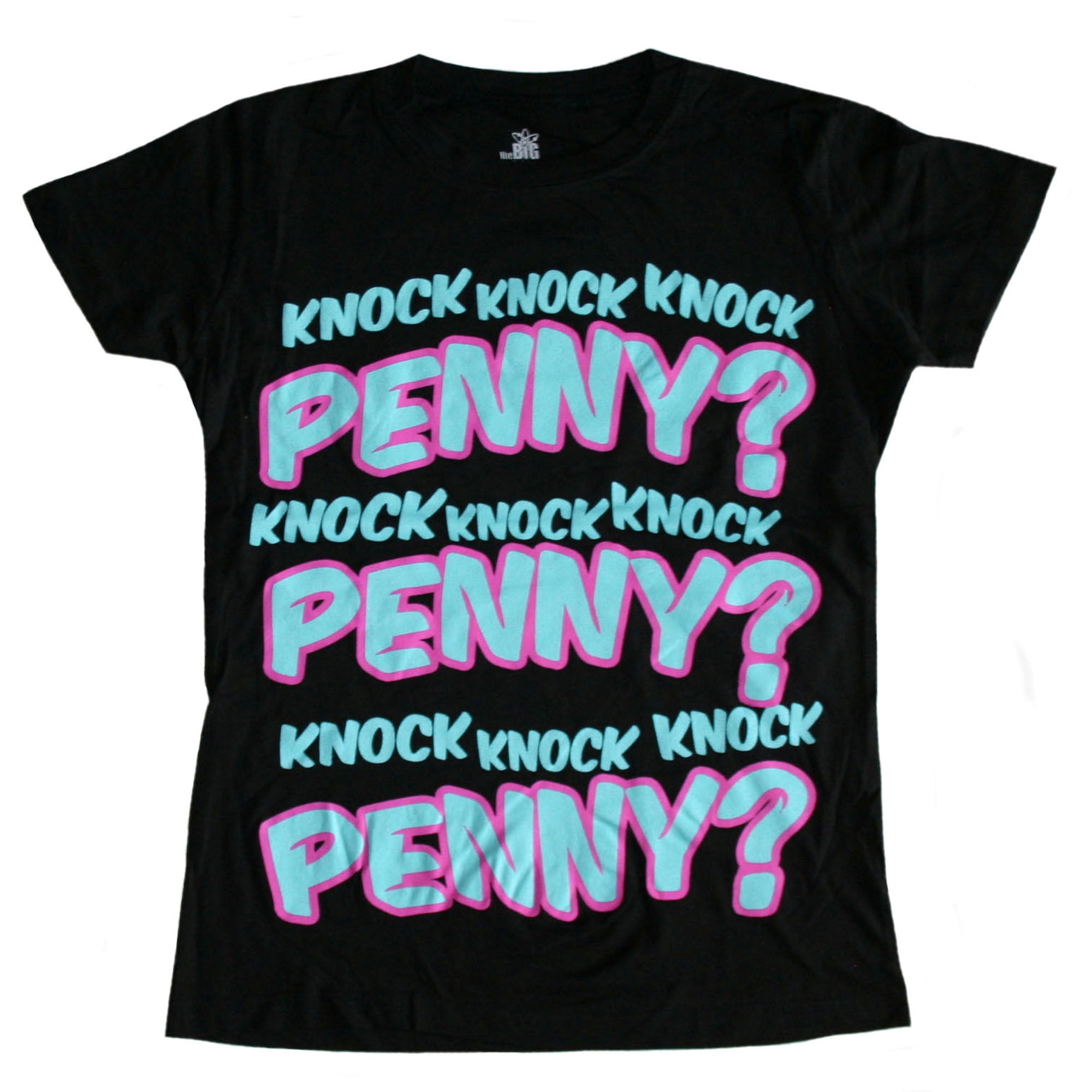 The Big Bang Theory Knock Knock Knock Penny Junior Women's T-Shirt (XL ...