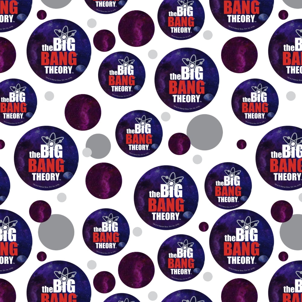 The Big Bang Theory Logo Premium Gift Wrap Wrapping Paper Roll ...