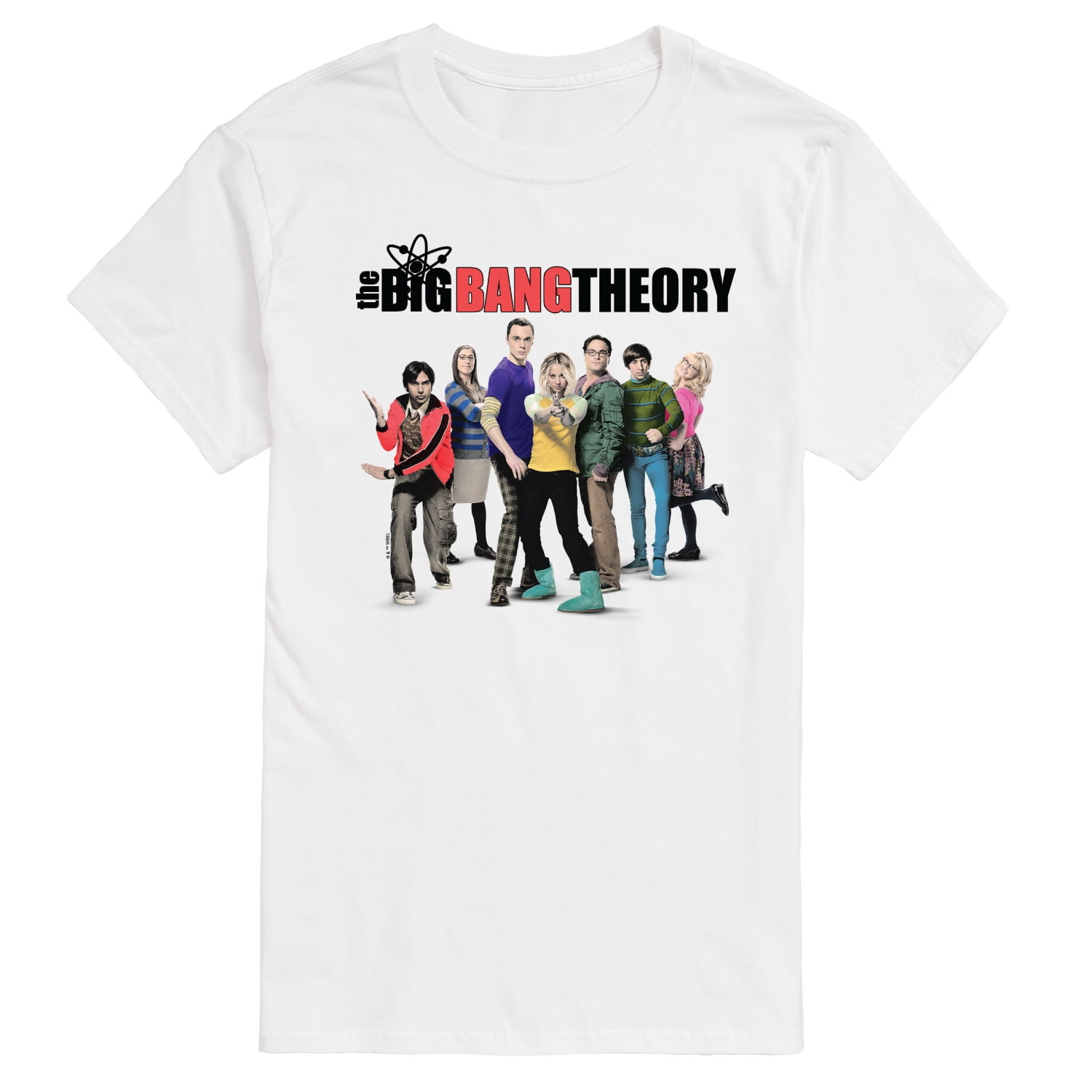 The Big Bang Theory - Men's Short Sleeve Graphic T-Shirt - Walmart.com