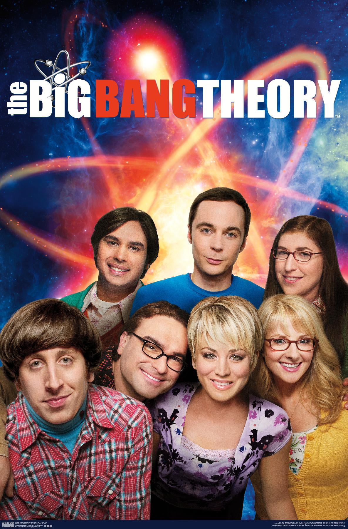 The Big Bang Theory - Season 8 - Key Art Wall Poster, 22.375" x 34 ...