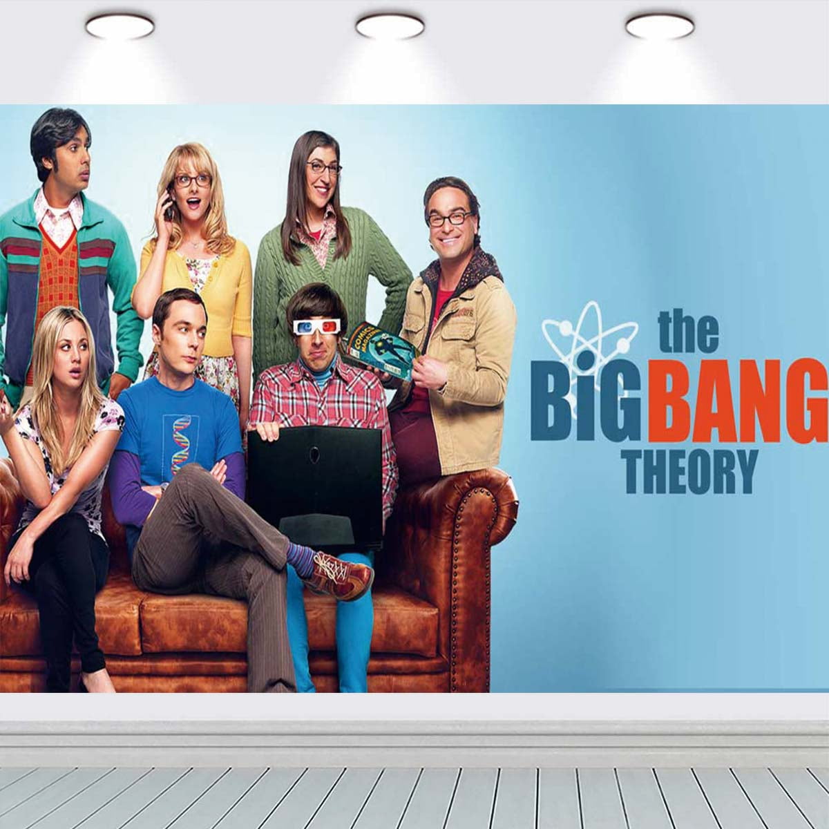 The Big Bang Theory Taspestry Poster Banner Backdrop Background Wall ...