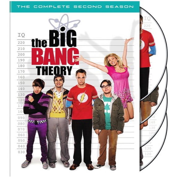 The Big Bang Theory Series: Complete Second Season Box Set (DVD ...