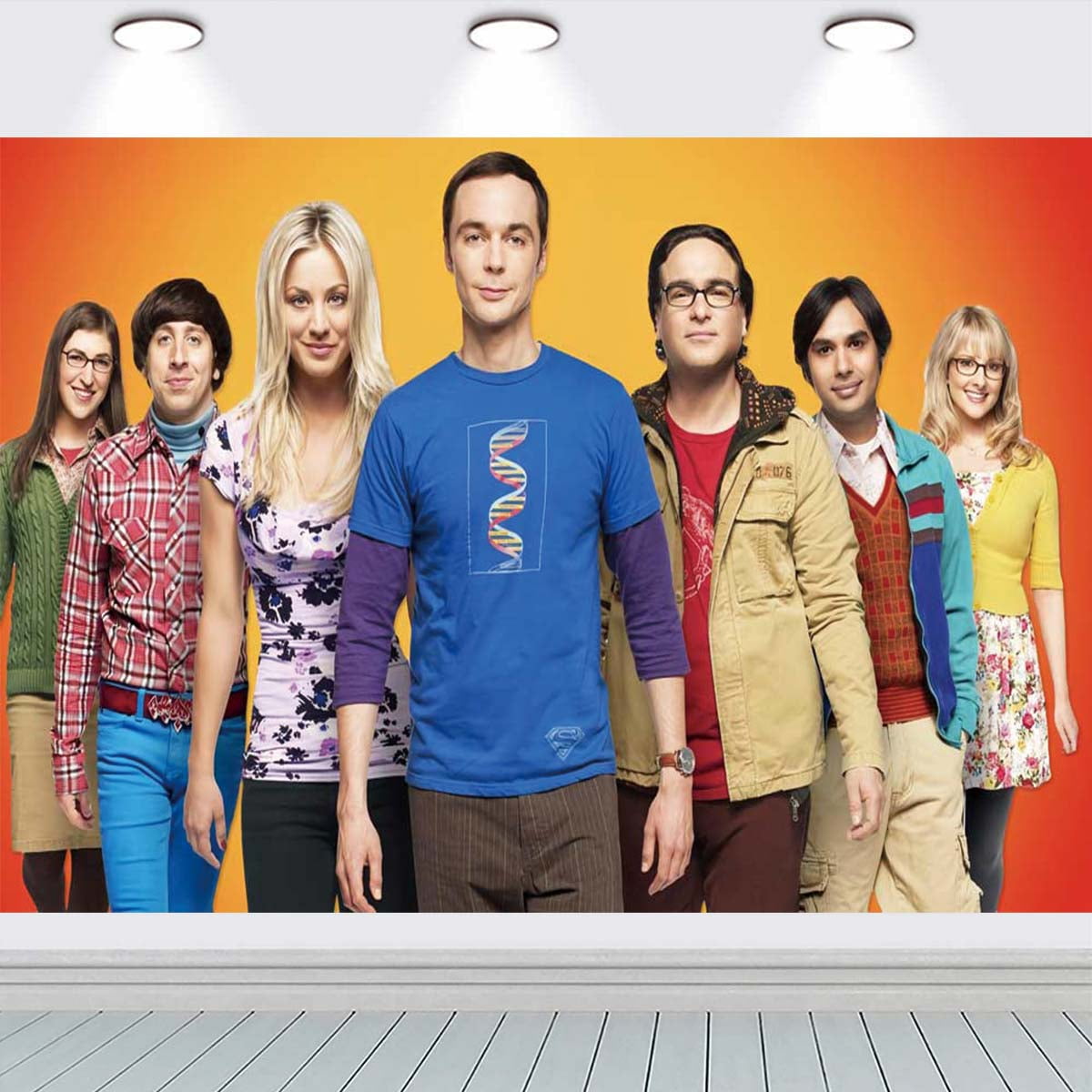 The Big Bang Theory school Background Wall Decor Taspestry Poster ...