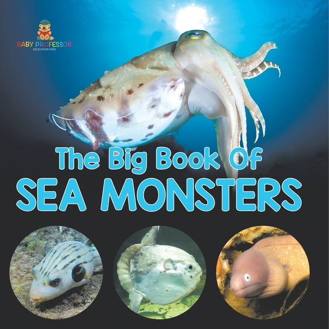 The Big Book Of Sea Monsters (Scary Looking Sea Animals), (Paperback ...