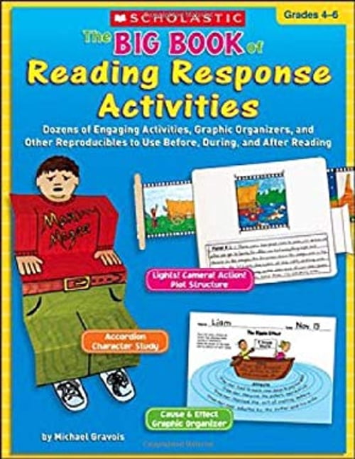 Pre-Owned The Big Book of Reading Response Activities: Grades 46 ...