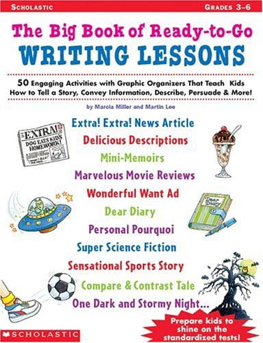 Pre-Owned The Big Book of Ready-To-Go Writing Lessons: 50 Engaging ...