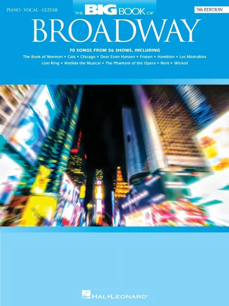 The Big Book of Broadway, (Paperback) - Walmart.com