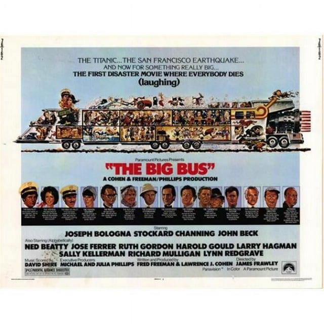 The Big Bus Movie Poster (11 x 17) - Walmart.com