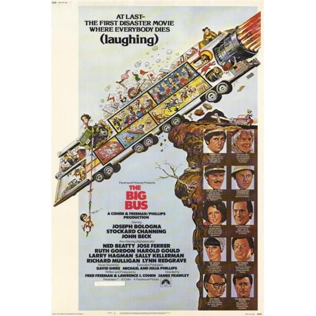 The Big Bus Movie Poster Print (27 x 40) - Walmart.com