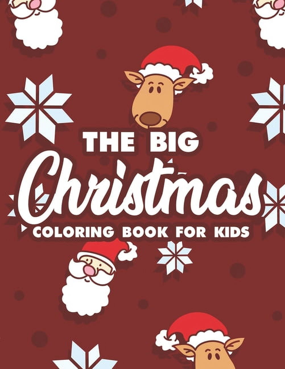 The Big Christmas Coloring Book For Kids : Magical Christmas ...