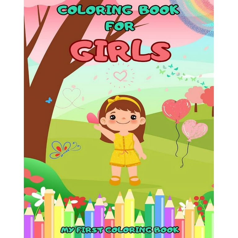 coloring pages book for kids girls