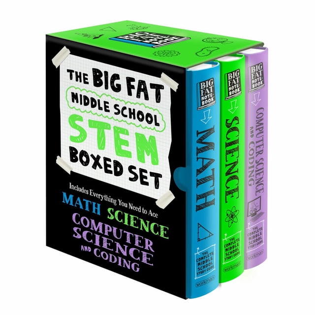 The Big Fat Middle School STEM 3-Book Boxed Set: Includes Everything ...