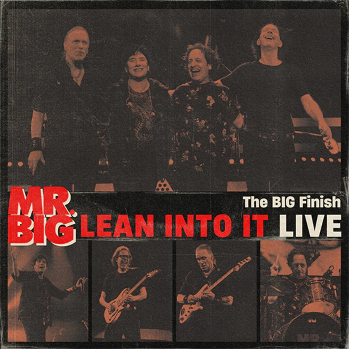 Mr. Big The Big Finish - Lean Into It Live (RSD Black Red Splatter ...