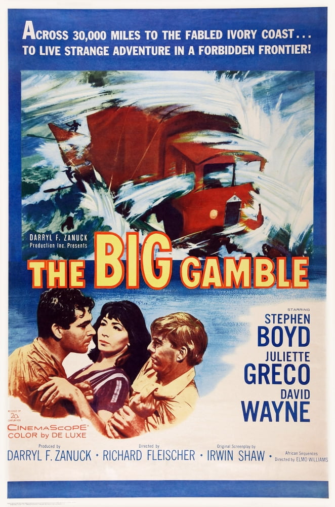 The Big Gamble U Movie Poster Masterprint - Walmart.com
