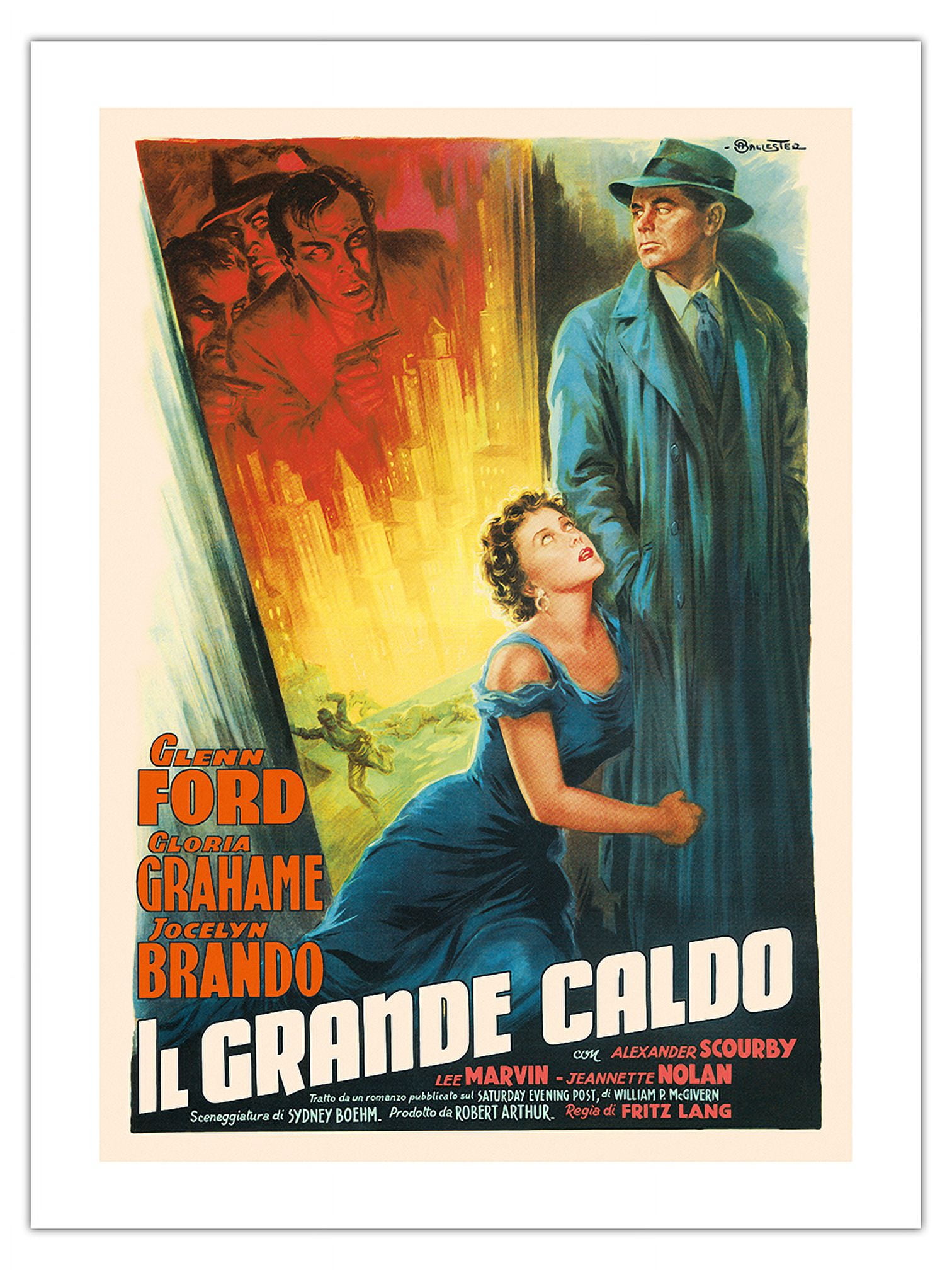 The Big Heat (Il Grande Caldo) - Starring Glenn Ford & Gloria Grahame ...
