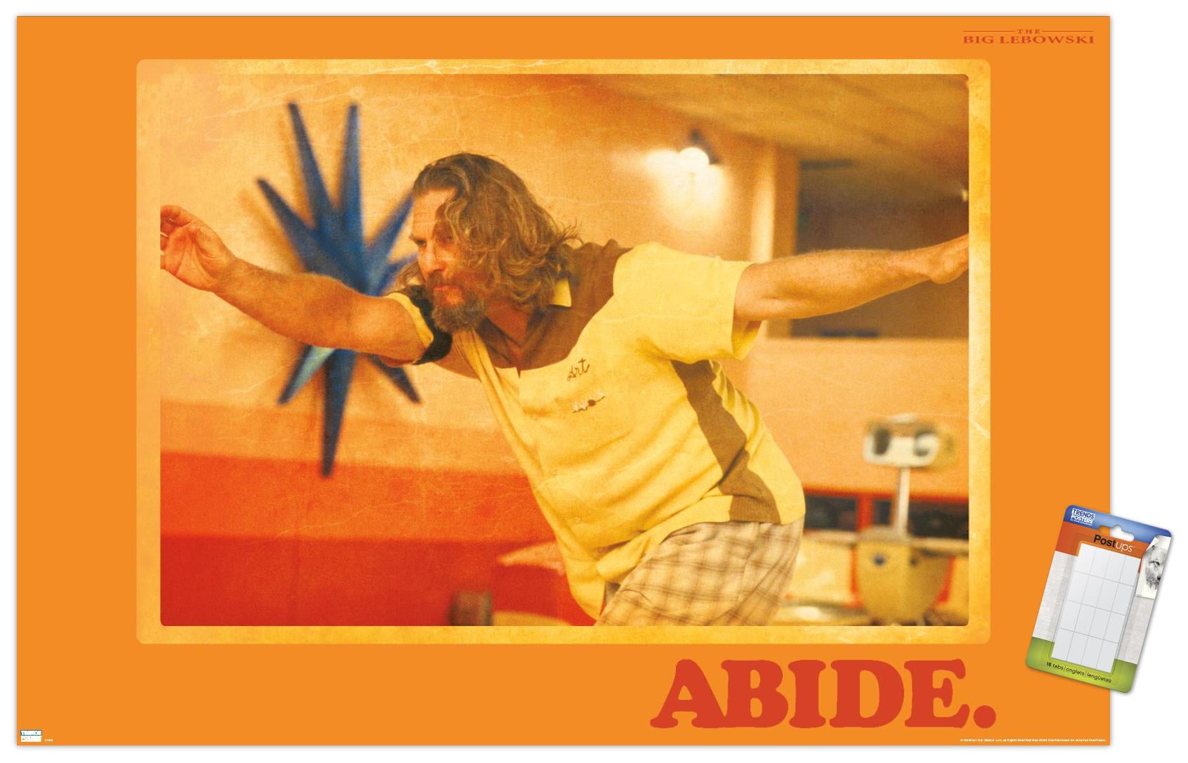 The Big Lebowski - Abide Wall Poster, 14.725" x 22.375" - Walmart.com