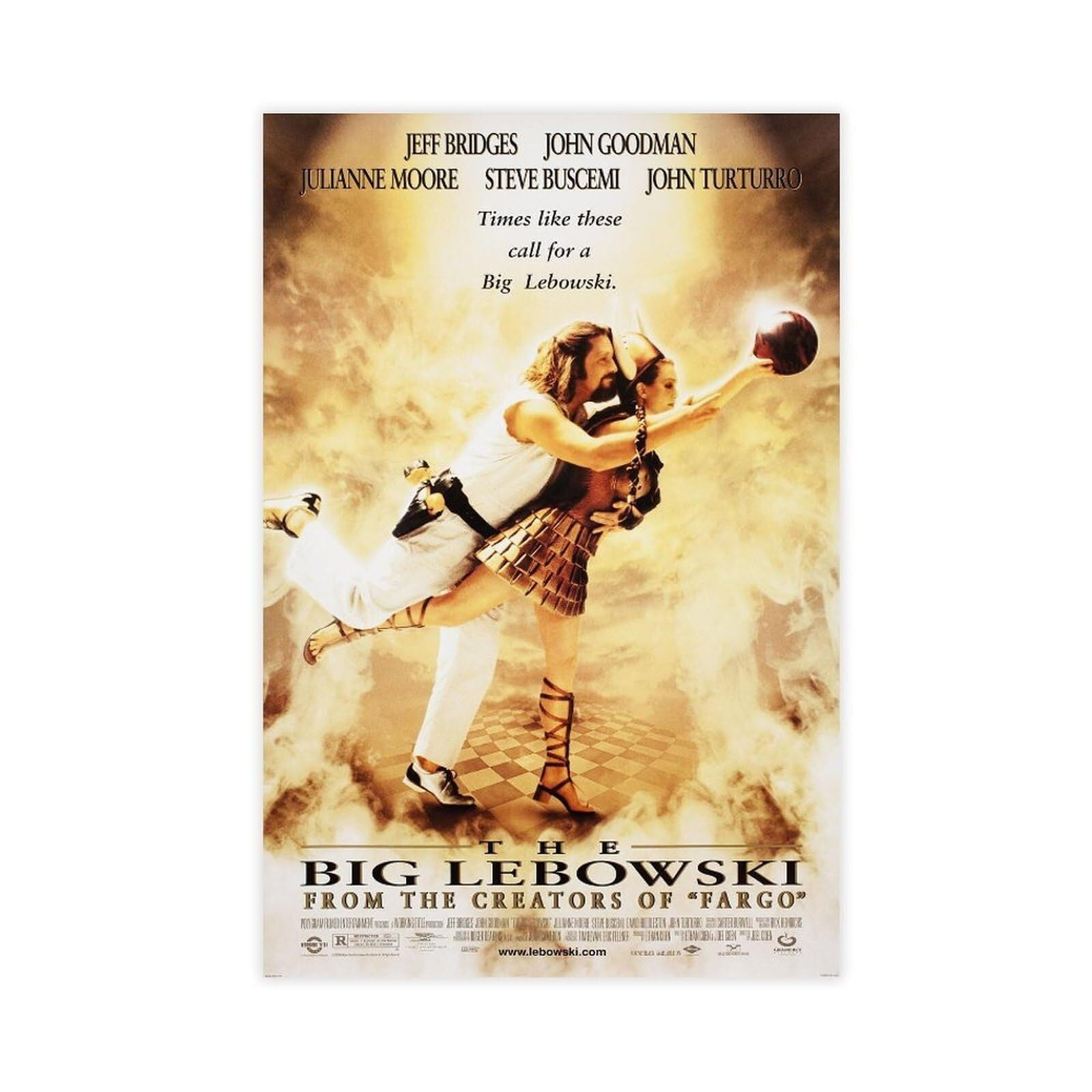 The Big Lebowski Key Art Movie Poster (6) Canvas Poster Bedroom Decor ...