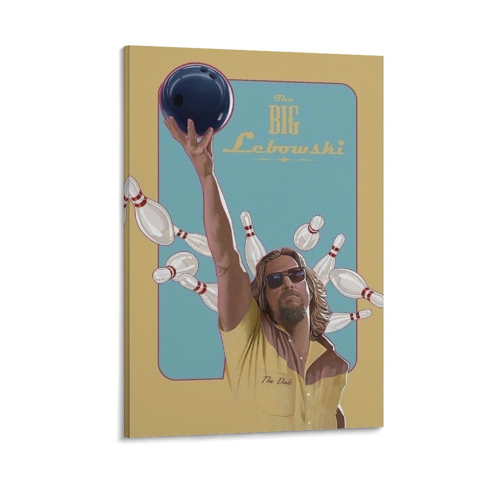 The Big Lebowski Movie Poster (23) Print Photo Art Painting Canvas ...
