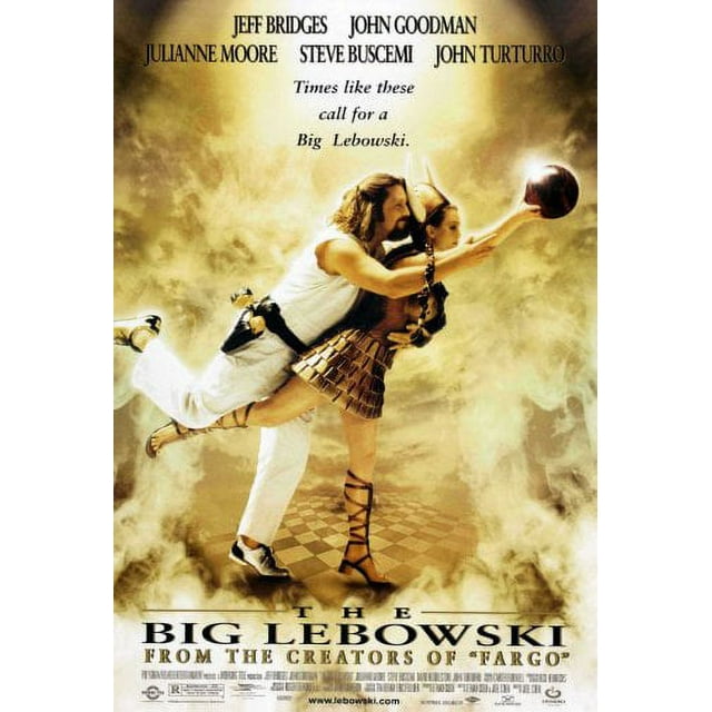 The Big Lebowski Movie Poster 24x36 Art Poster 24 in x36 in Multi-Color ...