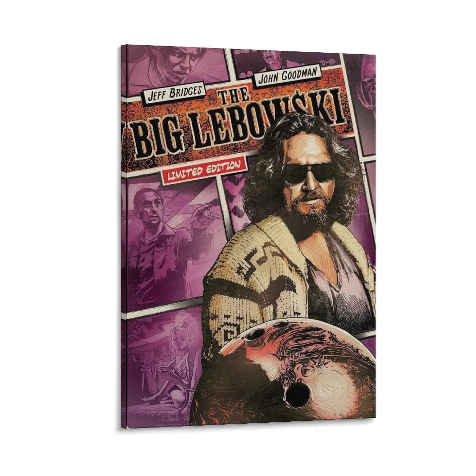The Big Lebowski Movie Poster (42) Print Photo Art Painting Canvas ...