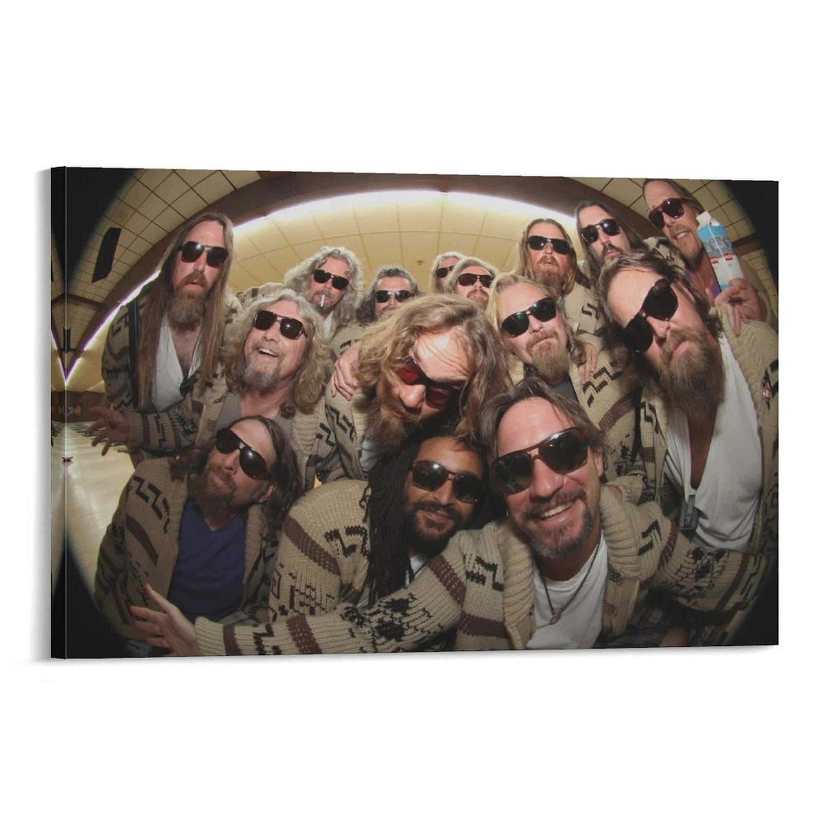 The Big Lebowski Movie Poster (55) Painting On Canvas Wall Art Poster ...