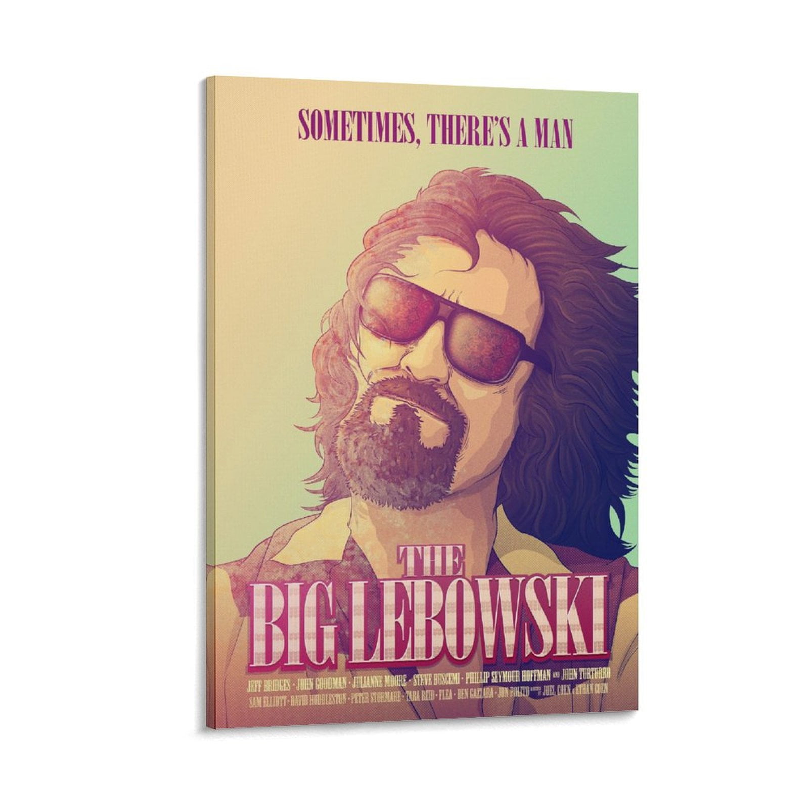 The Big Lebowski Movie Poster (87) Room Aesthetic Poster Print Art Wall ...