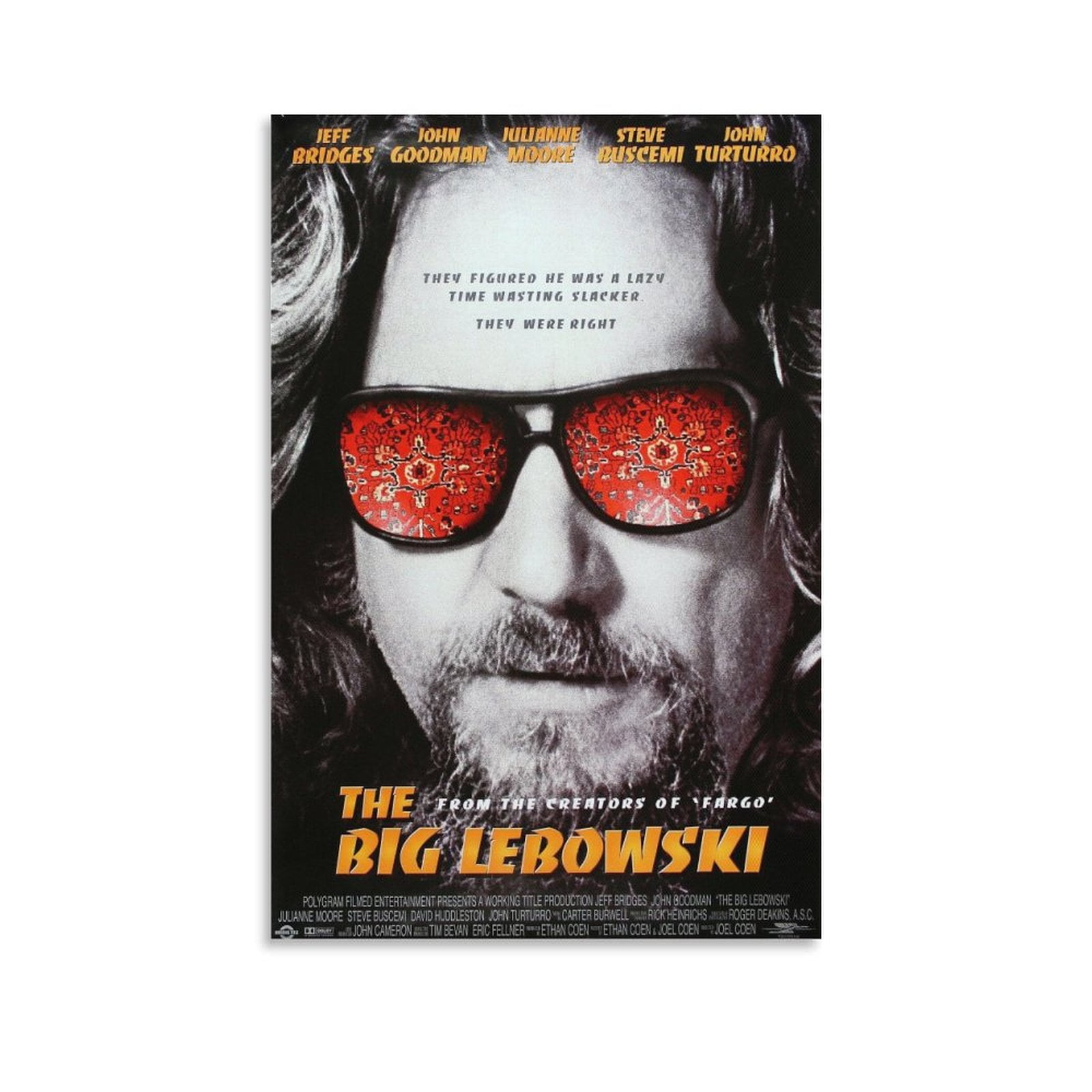 The Big Lebowski Movie Poster Picture Print Wall Art Poster Painting ...