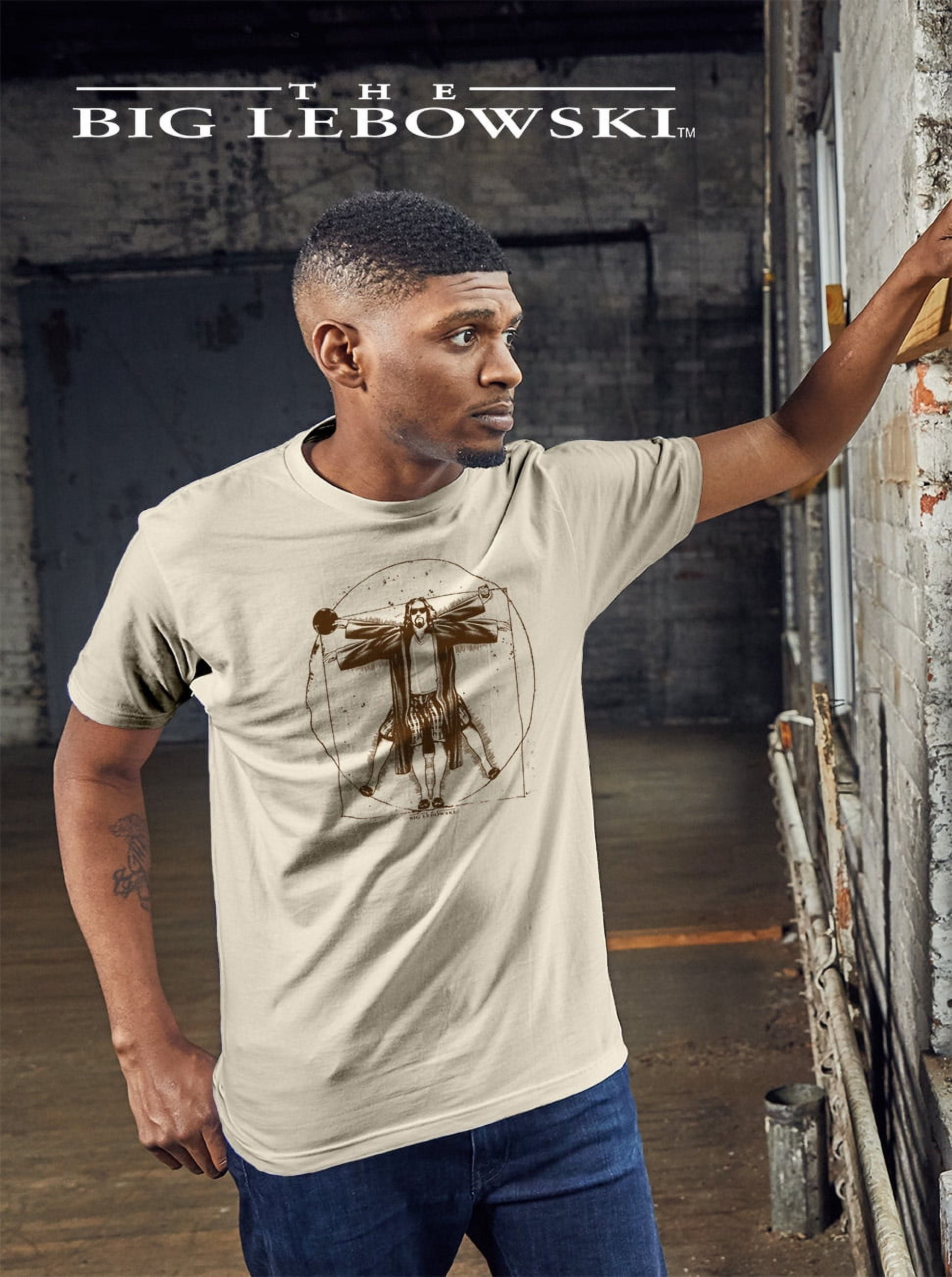 The Big Lebowski T-Shirt -Vitruvian Lebowski - Walmart.com