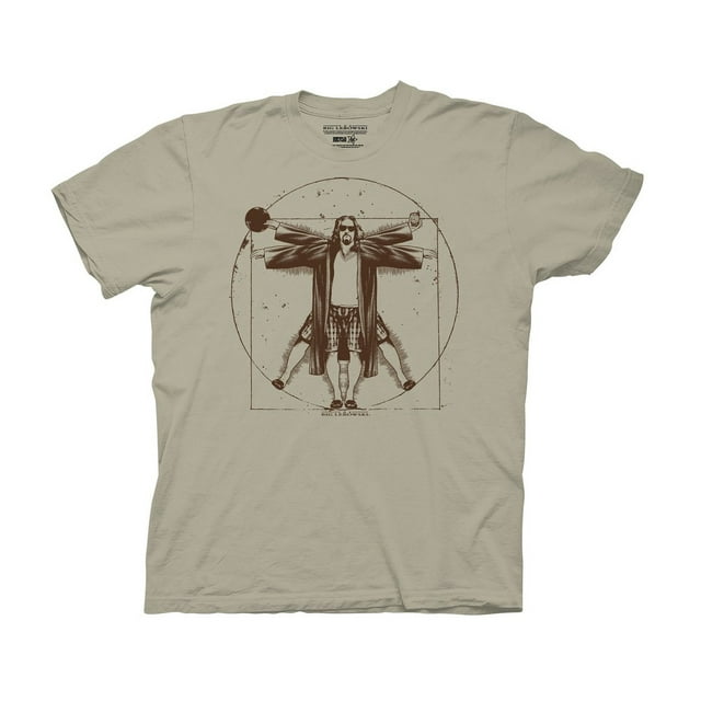 The Big Lebowski T-Shirt -Vitruvian Lebowski - Walmart.com