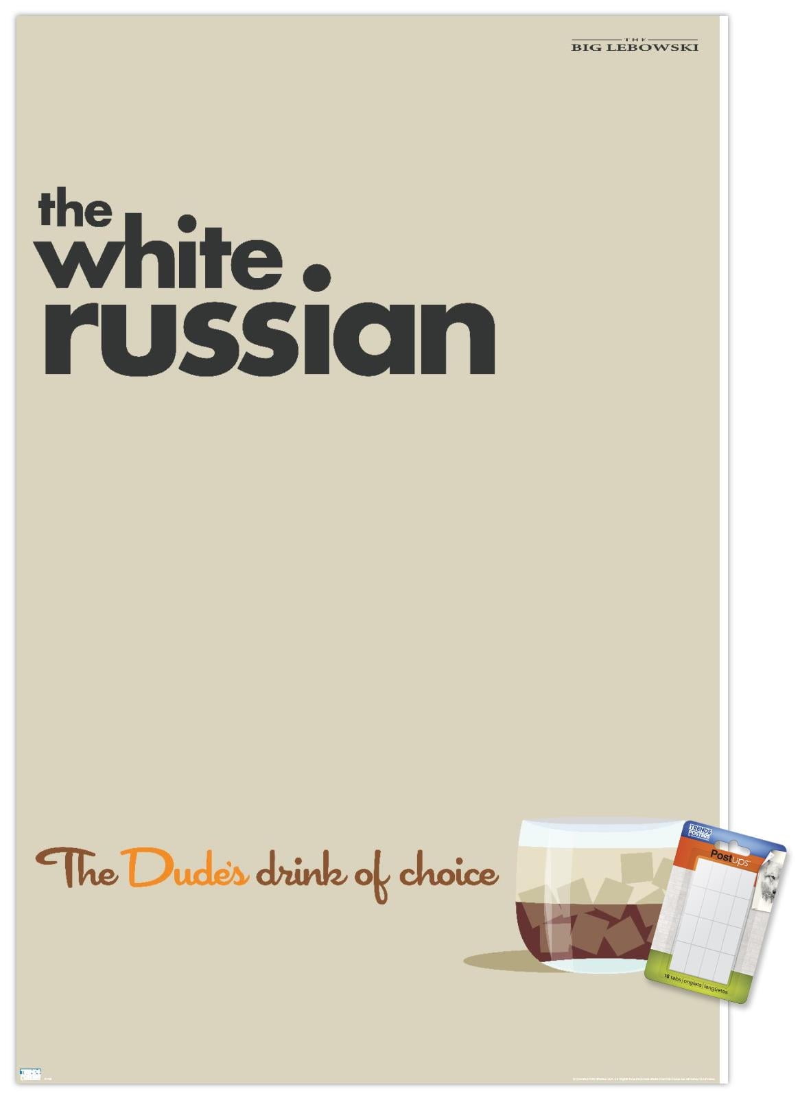 The Big Lebowski - The White Russian Wall Poster, 22.38 x 34 - Walmart.com