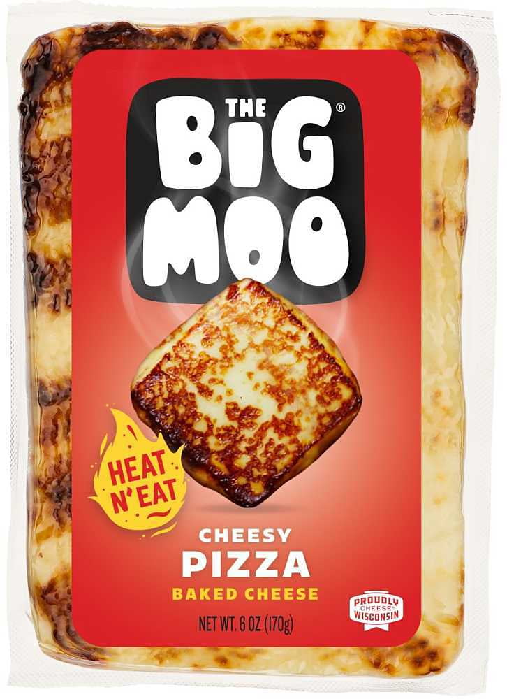 The Big Moo Cheesy Pizza Baked Cheese, 6 OZ, 6 Pack - Walmart.com
