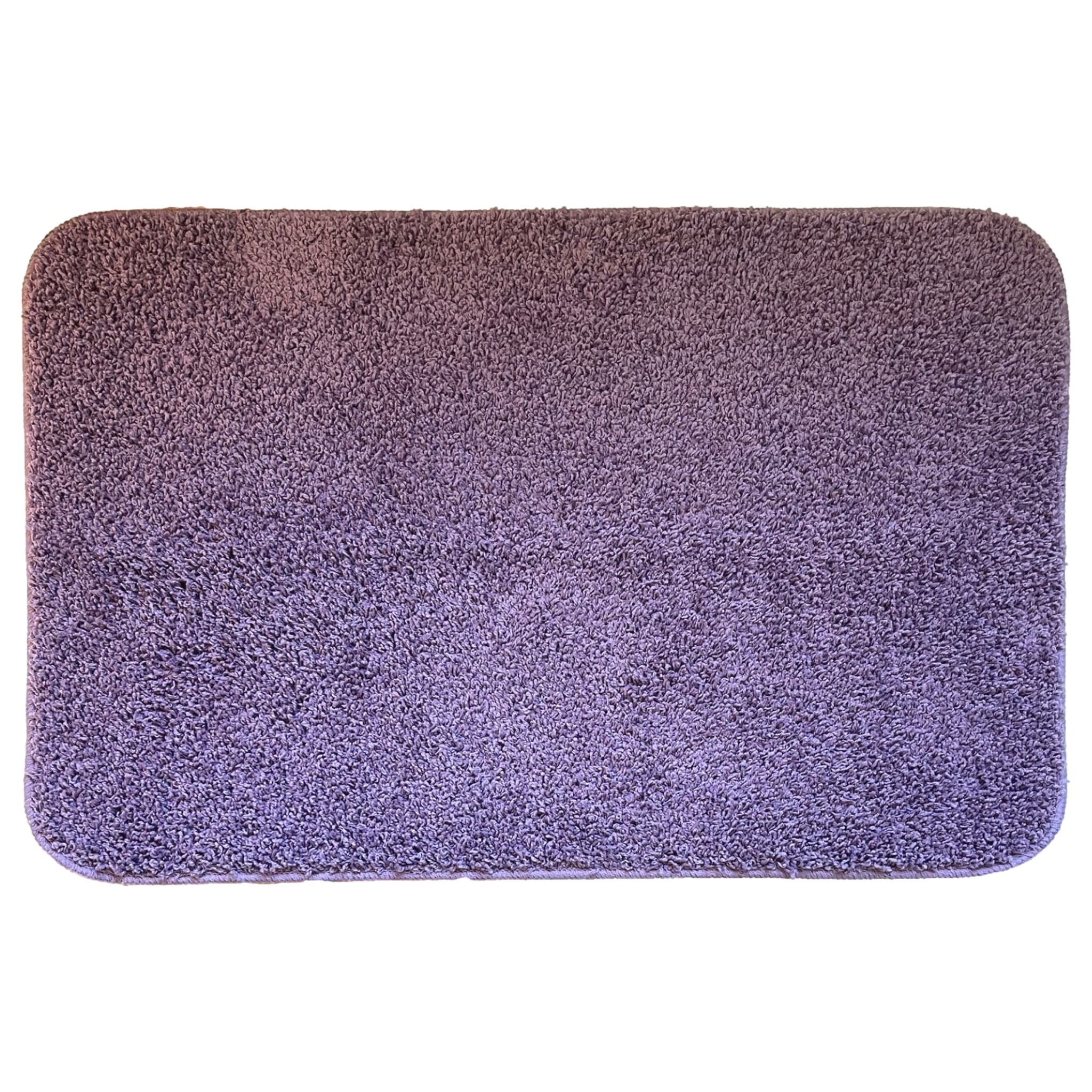 The Big One Everstrand Plush Purple Bath Rug, 24x38 Skid Resistant Bath ...