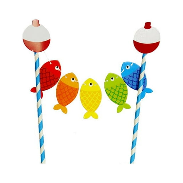 The Big One Fish Cake Topper, Fish Cake Topper For Fish Cake ...