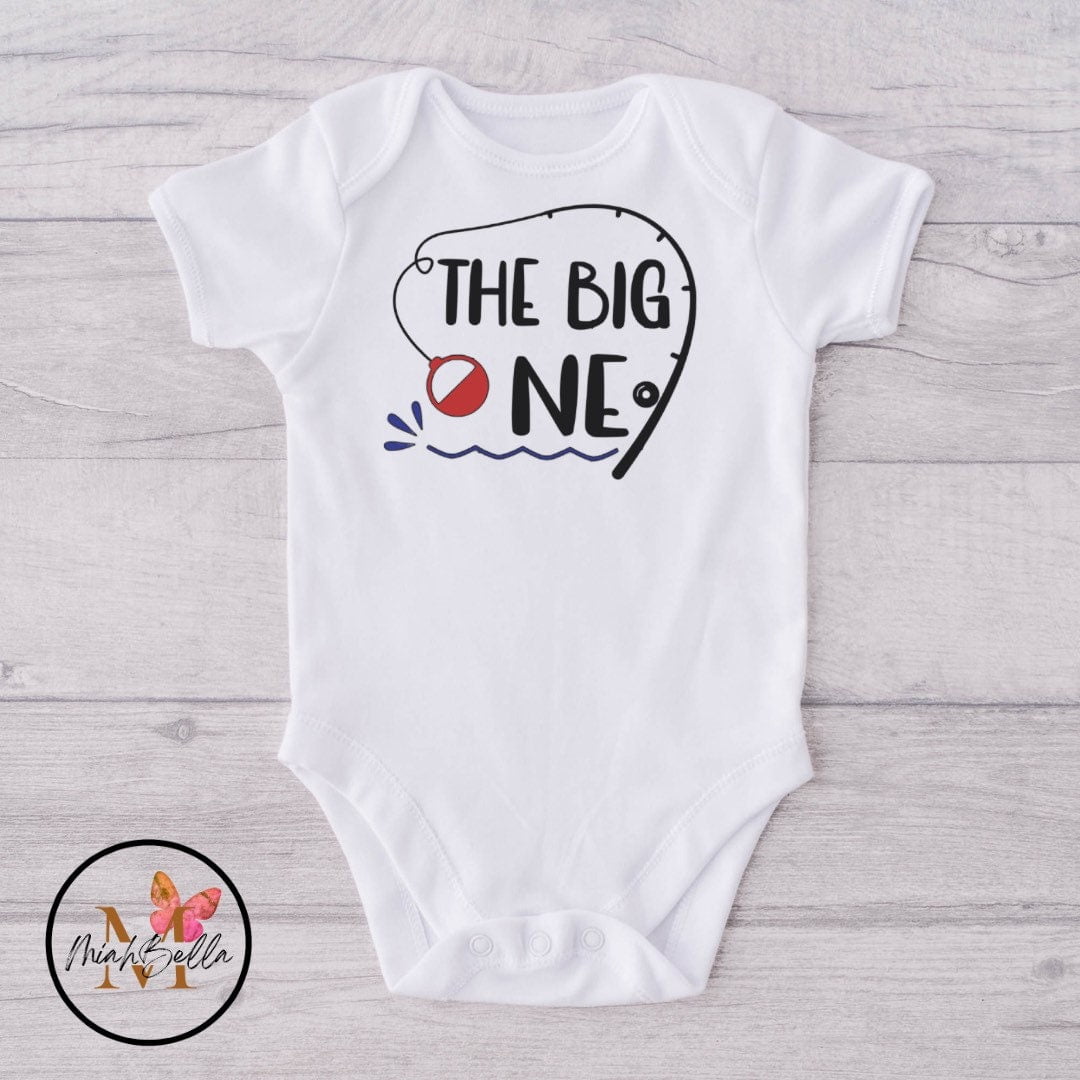 The Big One O-Fish-Ally-One Onesie Daddy'S Little Fishing Buddy Onesie ...