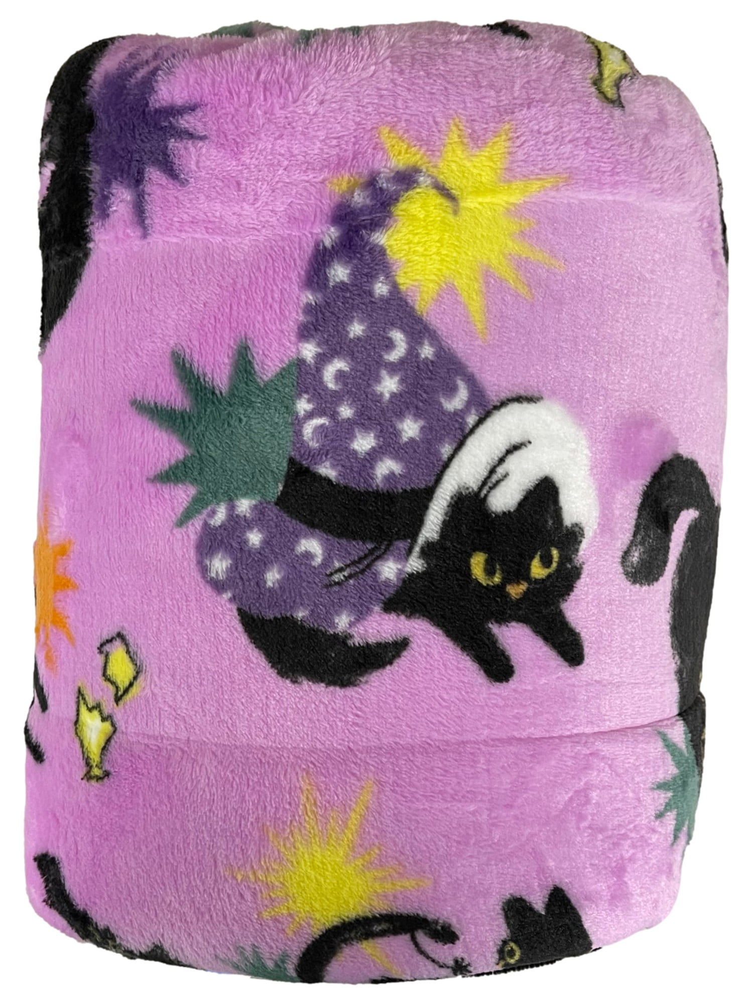 The Big One Spooky Cute Black Cats Fleece Throw Blanket - Oversized 5 ...
