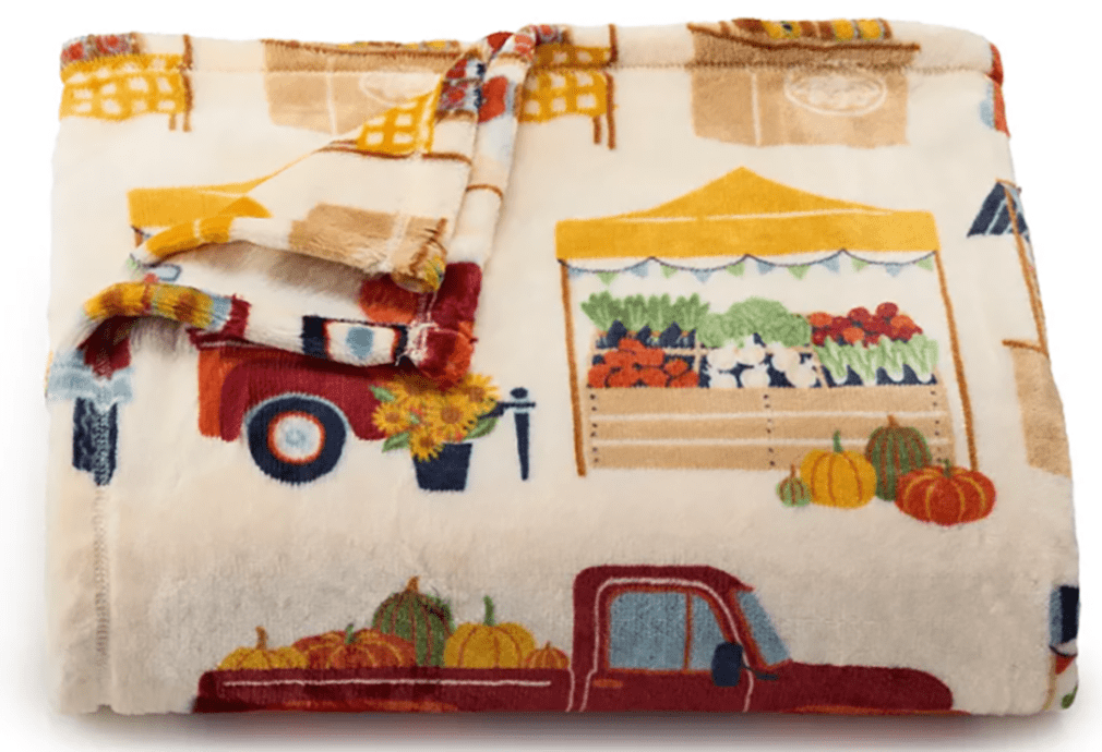 The Big One Throw Blanket Plush Super Soft Warm Cozy Oversized 60 x 72 ...