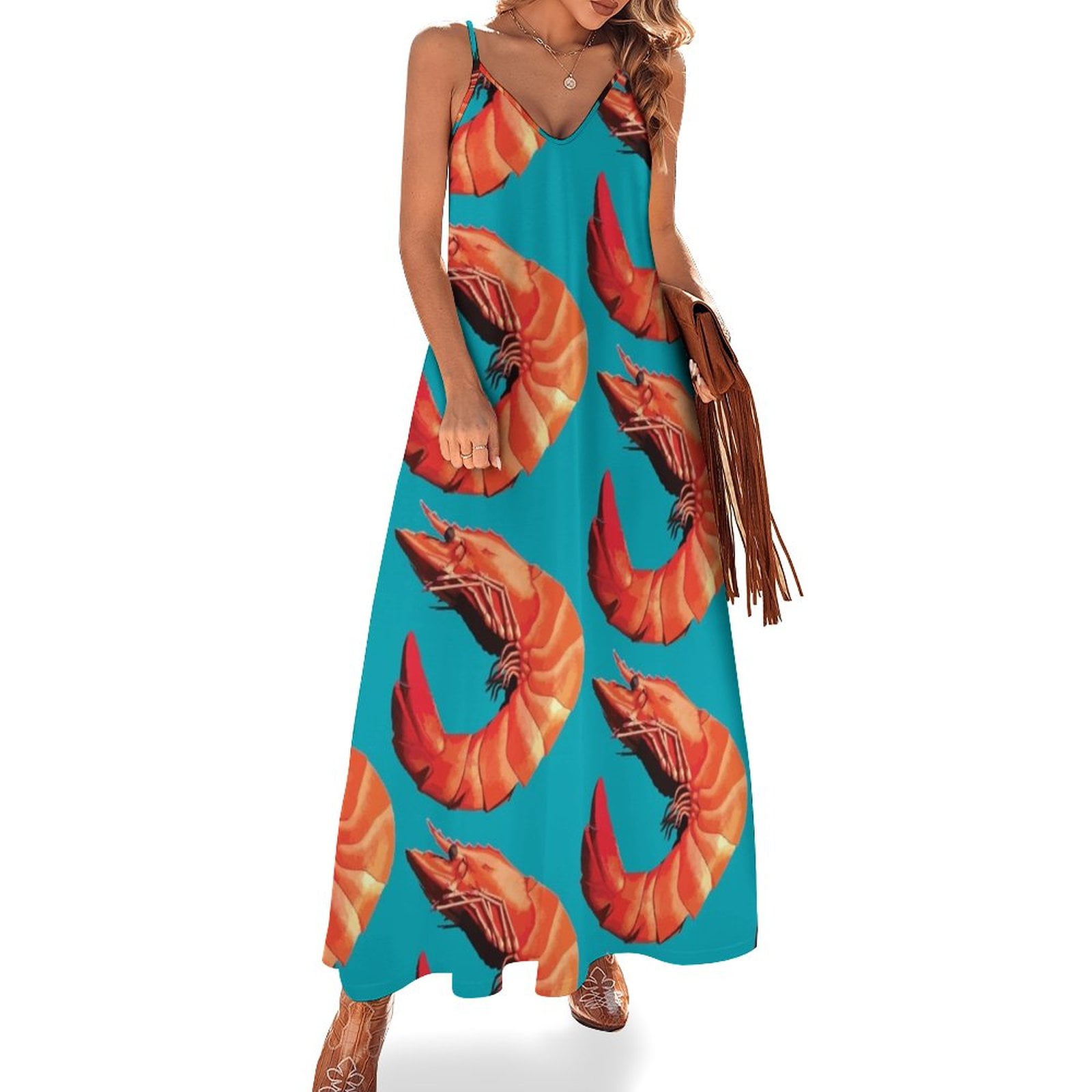 The Big Prawn Sleeveless Dress Aesthetic clothing dress dresses ...
