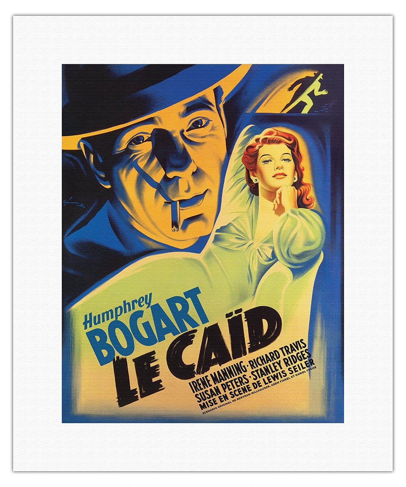 The Big Shot (Le Caid) - Staring Humphrey Bogart - Vintage French Film ...