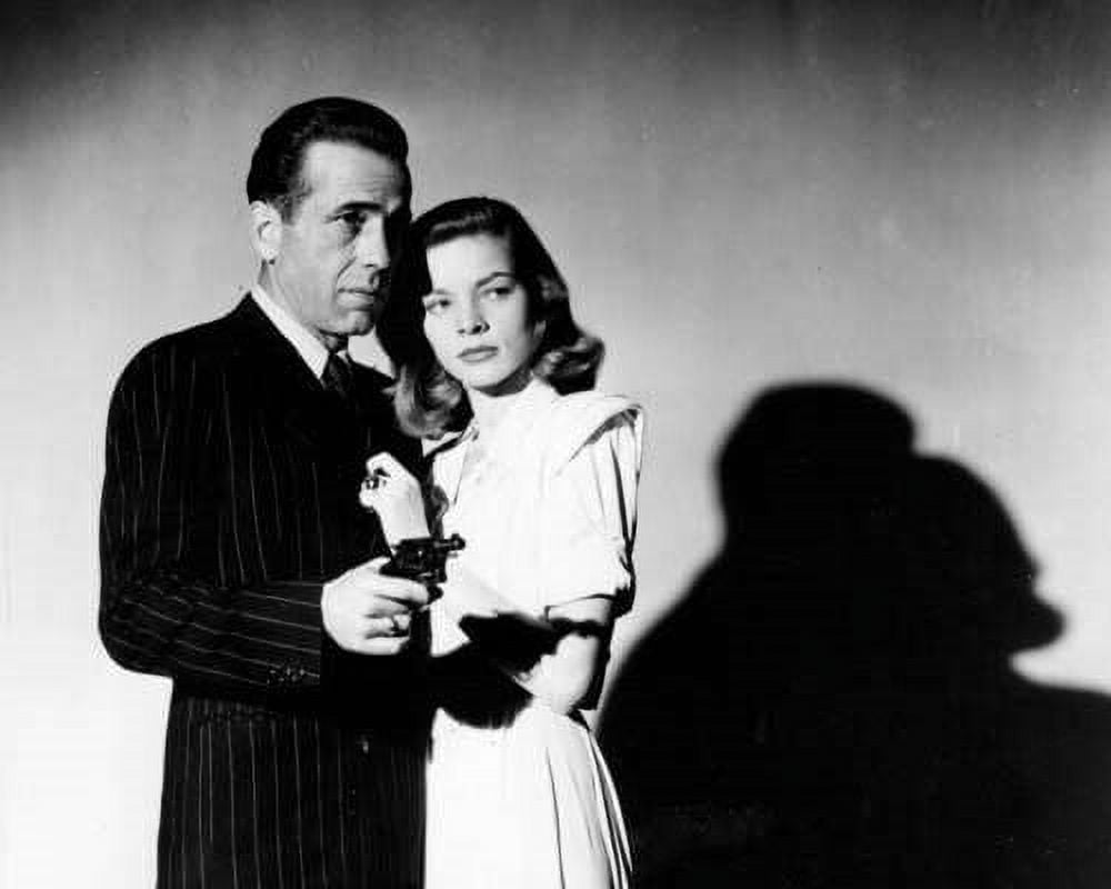 The Big Sleep 1946 film noir Humphrey Bogart Lauren Bacall 24x30 inch ...