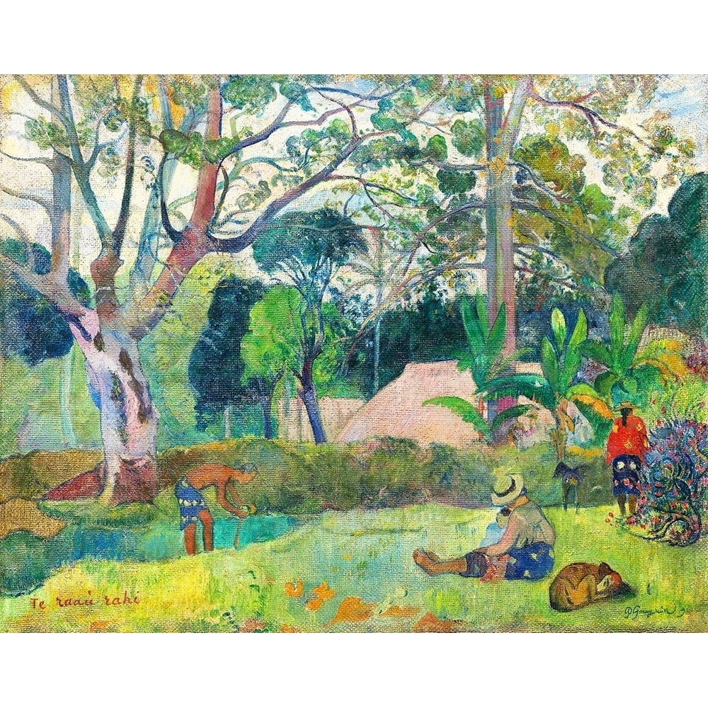 The Big Tree Poster Print by Paul Gaugin 54495 - Walmart.com