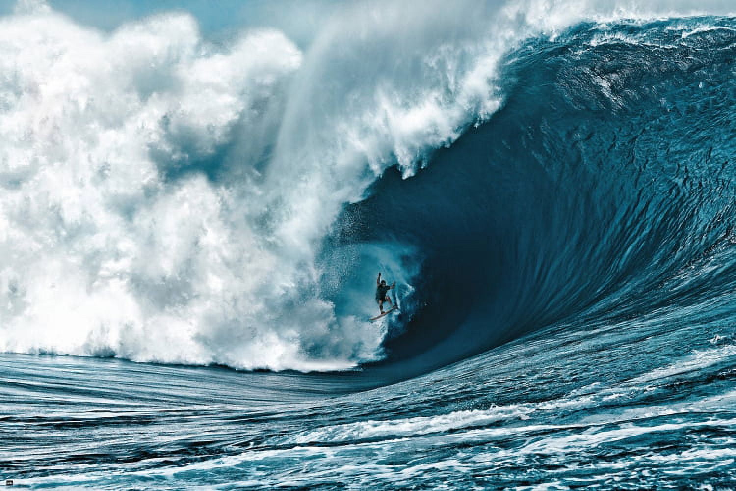 The Big Wave Poster (36 x 24) - Walmart.com