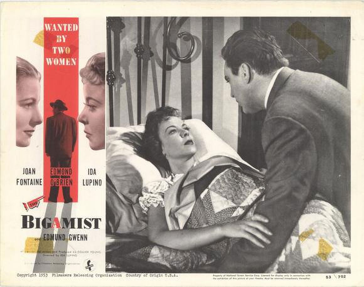 The Bigamist - movie POSTER (Style A) (11" x 14") (1953) - Walmart.com