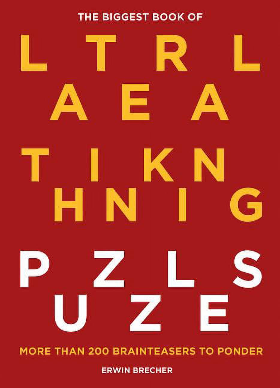 The Biggest Book of Lateral Thinking Puzzles - Walmart.com