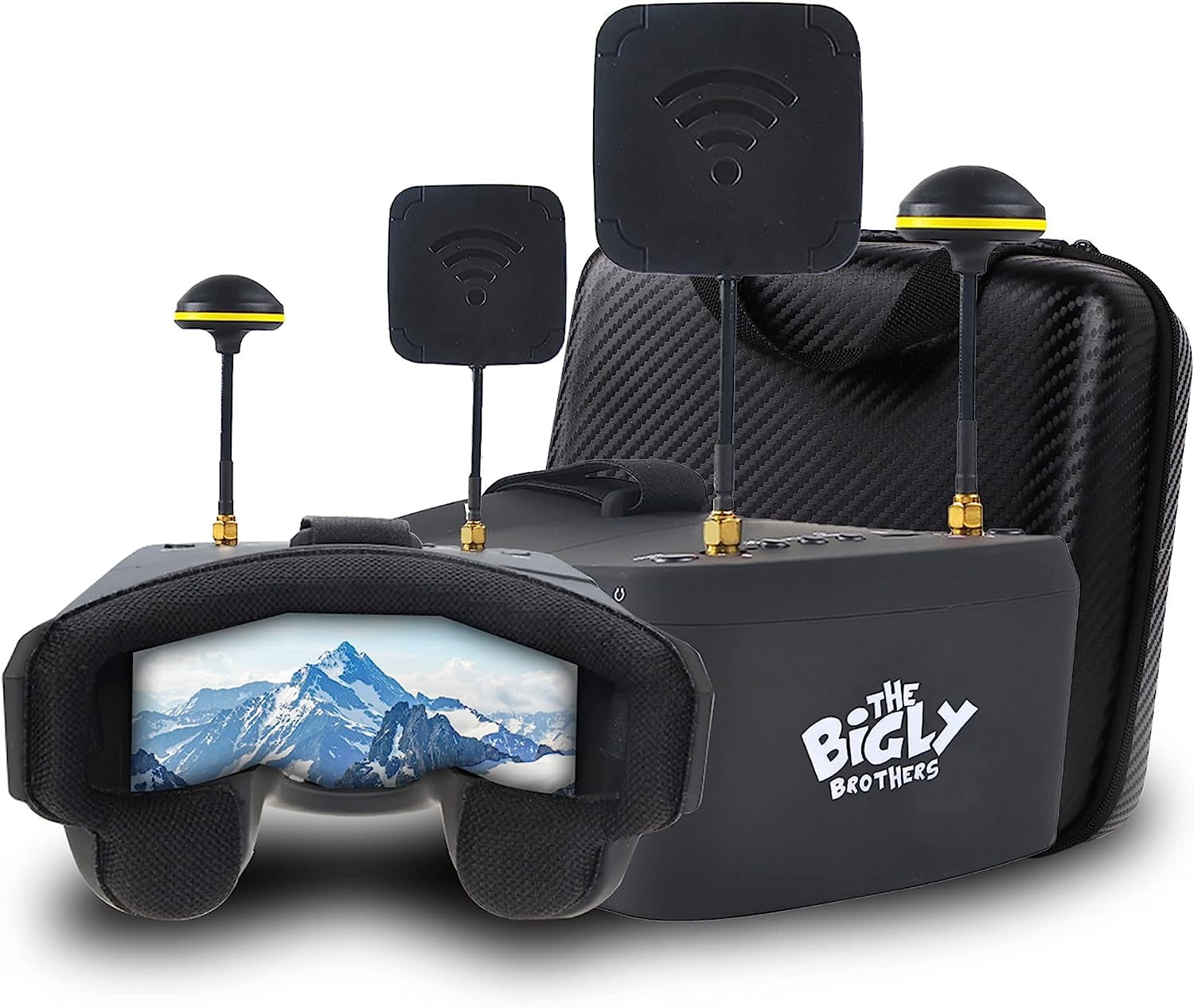 The Bigly Brothers EV800D FX Edition FPV Goggles, 7dBi Antenna, 5.0 ...